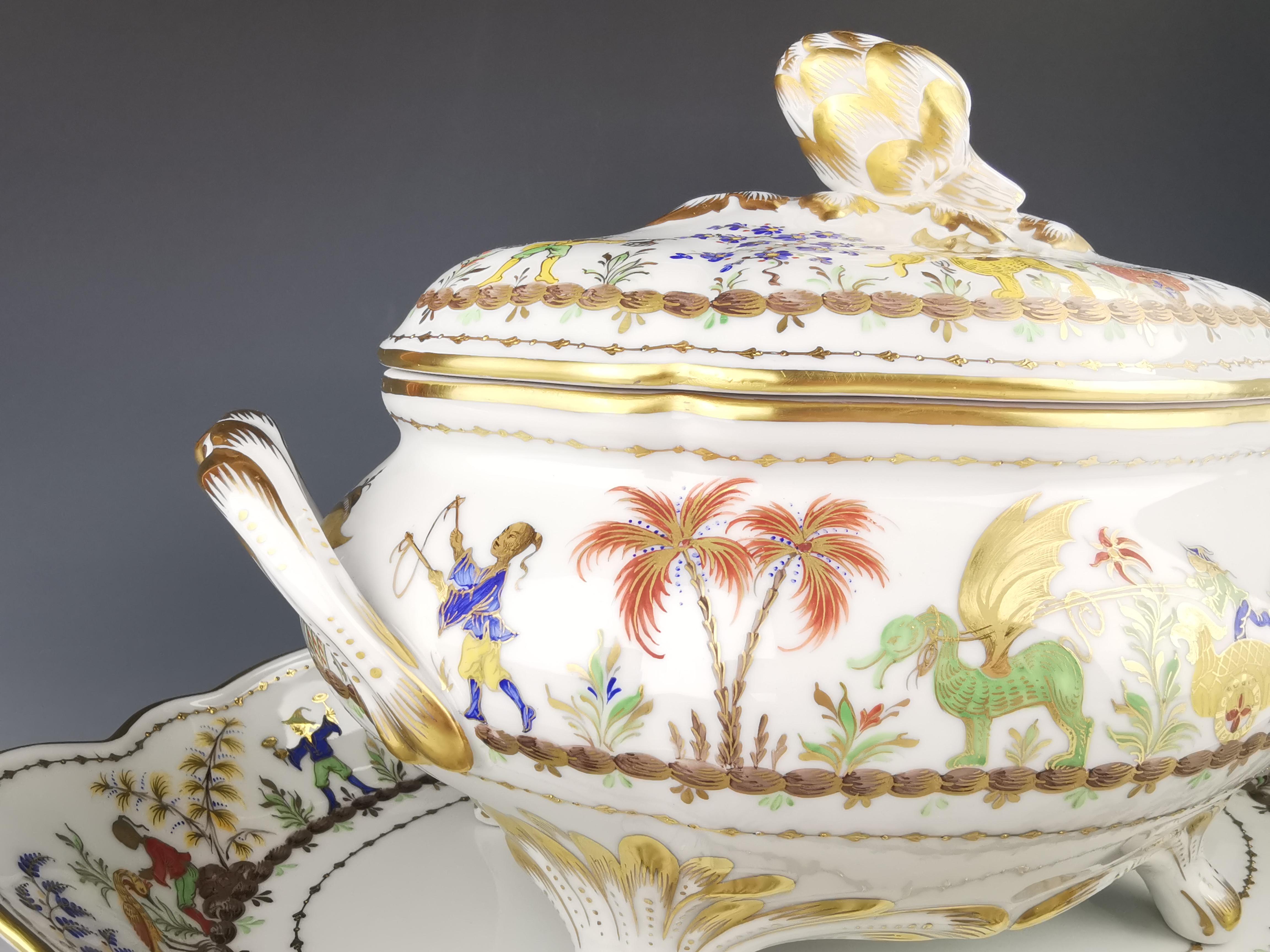 Camille Le Tallec - Soup Tureen and It's under Platter - "Chinese ...