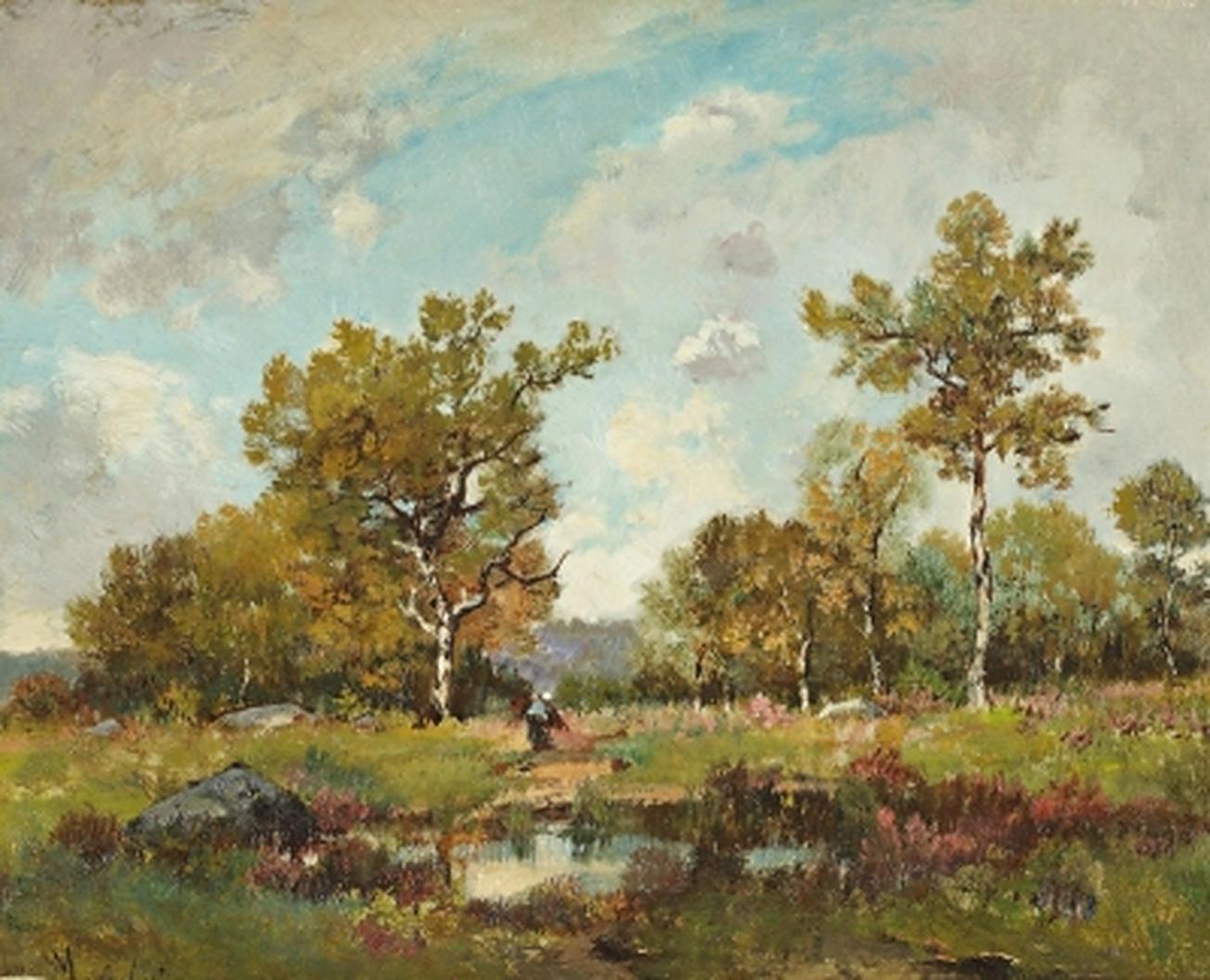 Camille MAGNUS - Boisière dans la clairière For Sale at 1stDibs