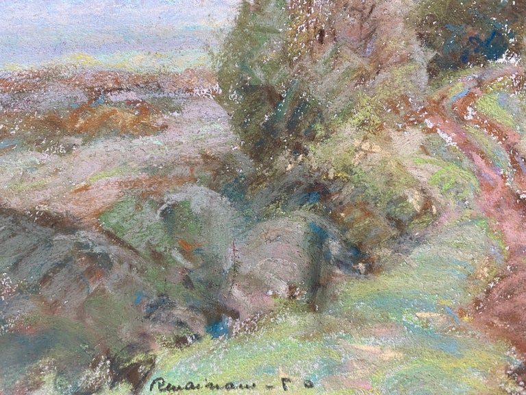 Camille Meriot - Camille Meriot, Pastel French Impressionist Landscape ...