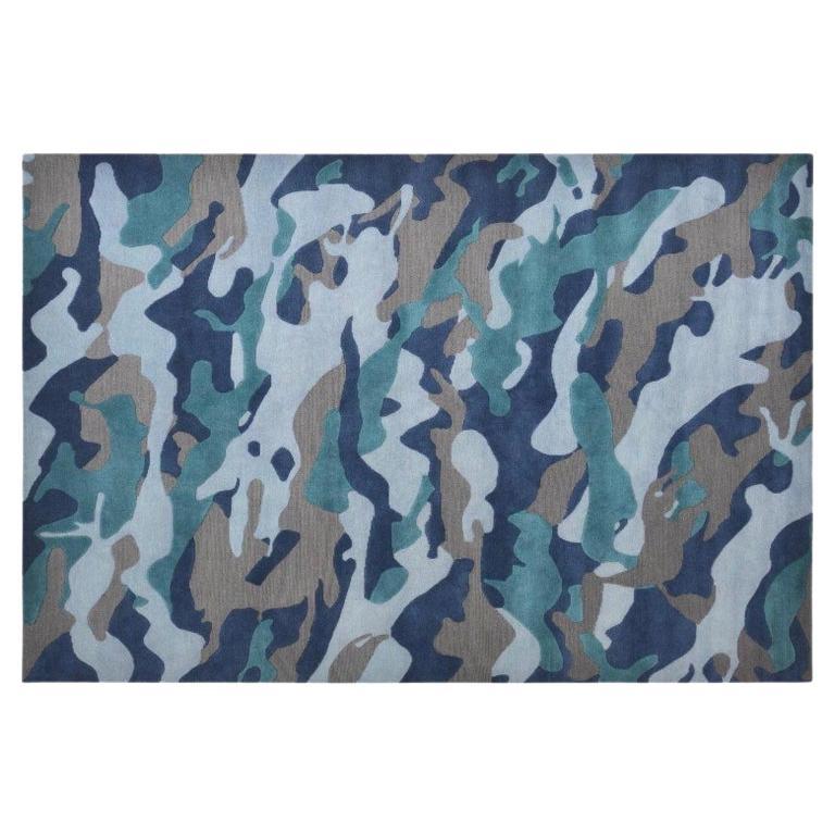 Camo Medium Rug by Art and Loom For Sale at 1stDibs