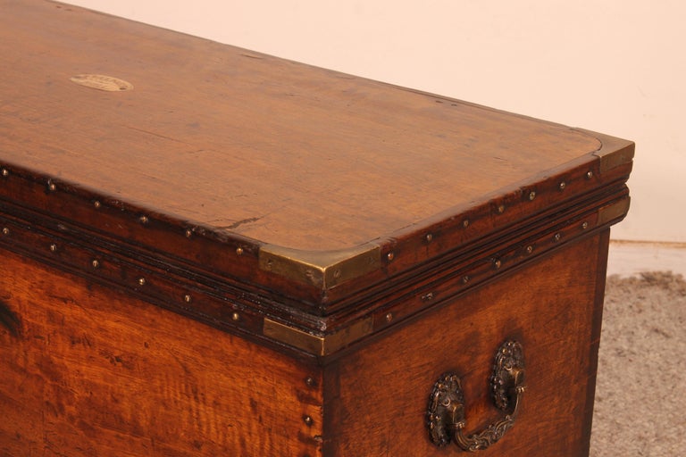 Campaign / Marine Chest from the Port of Hull from the 19th Century For ...