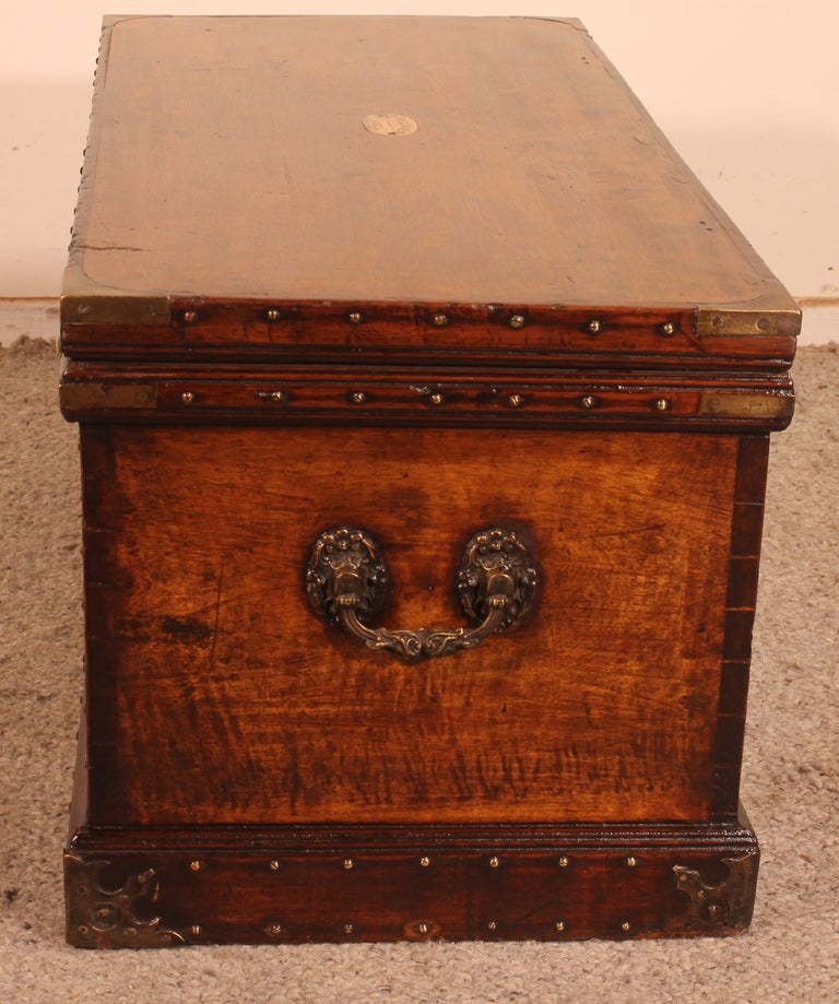 Campaign / Marine Chest from the Port of Hull from the 19th Century For ...