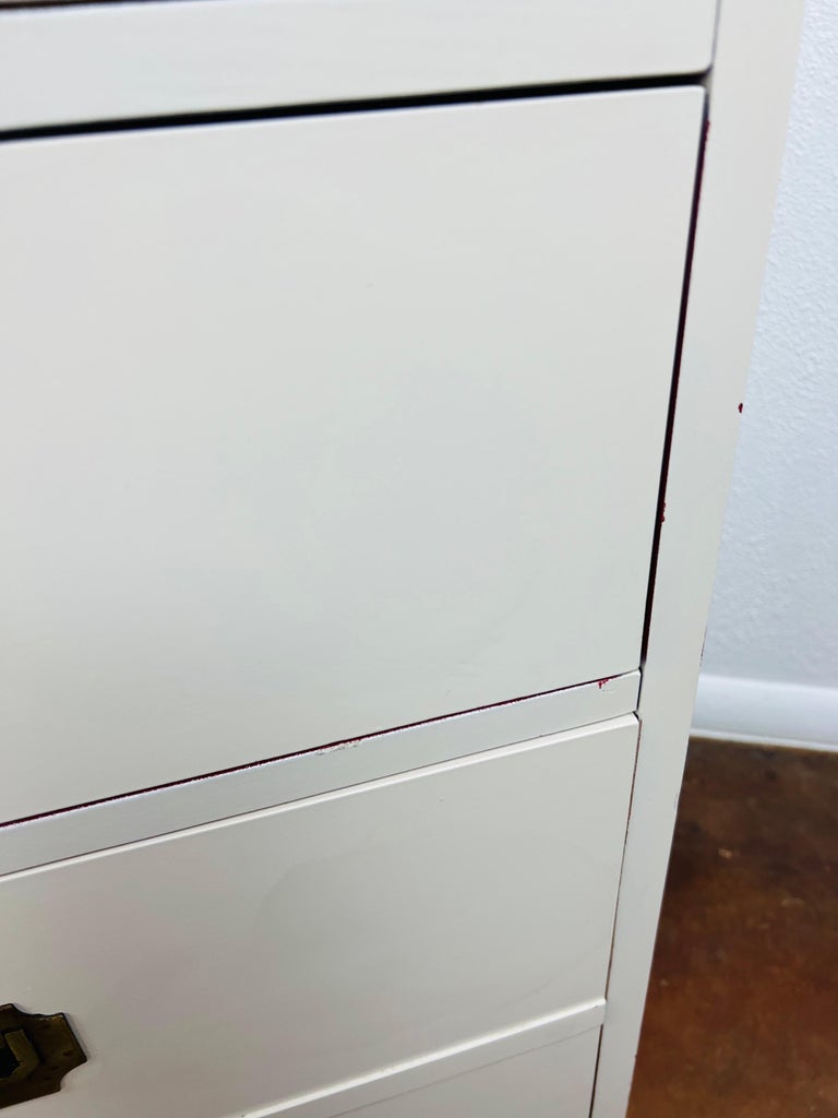 Campaign Style 6 Drawer Lingerie Chest at 1stDibs