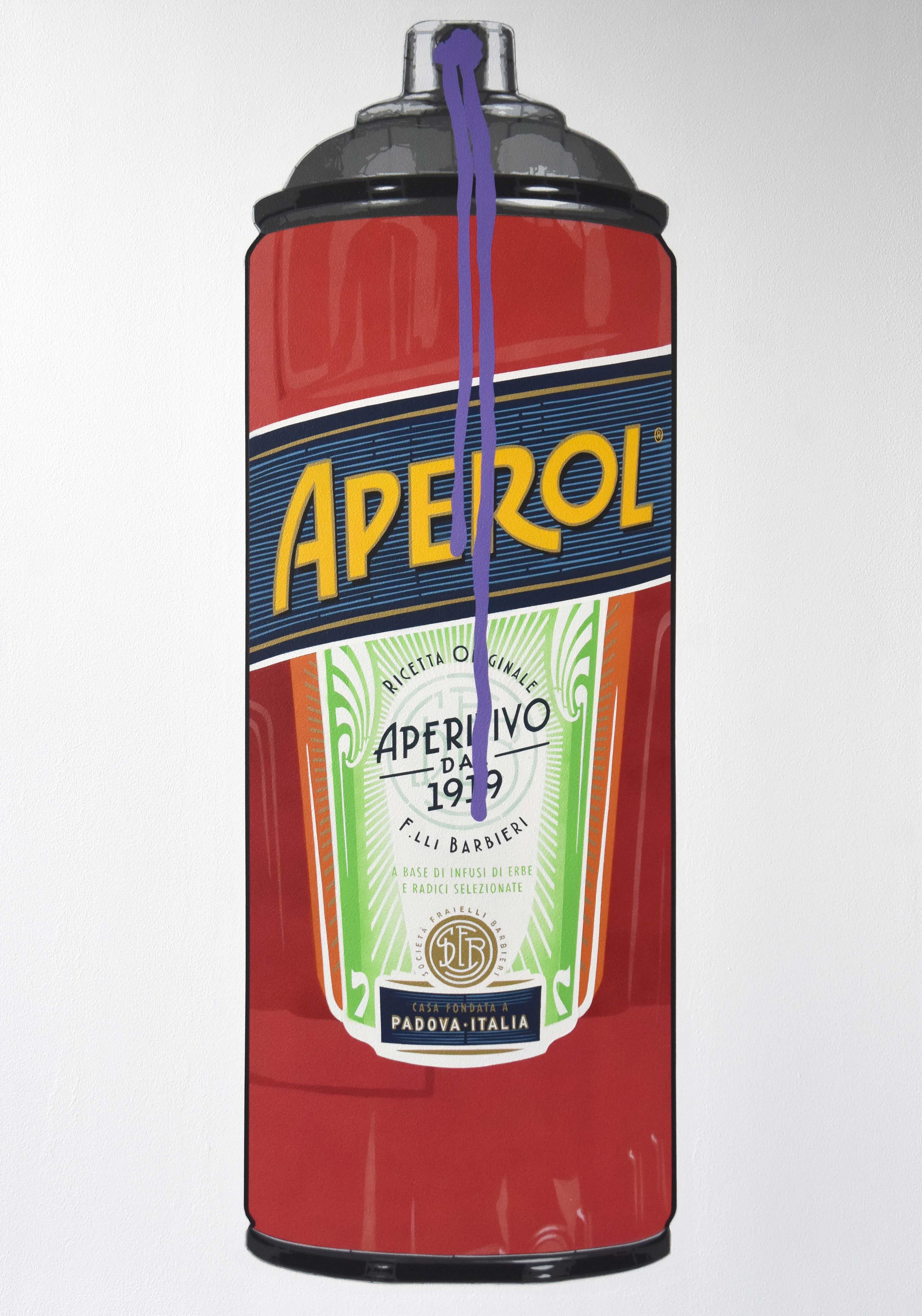 Campbell La Pun - Aperol (Purple Drip) For Sale at 1stDibs