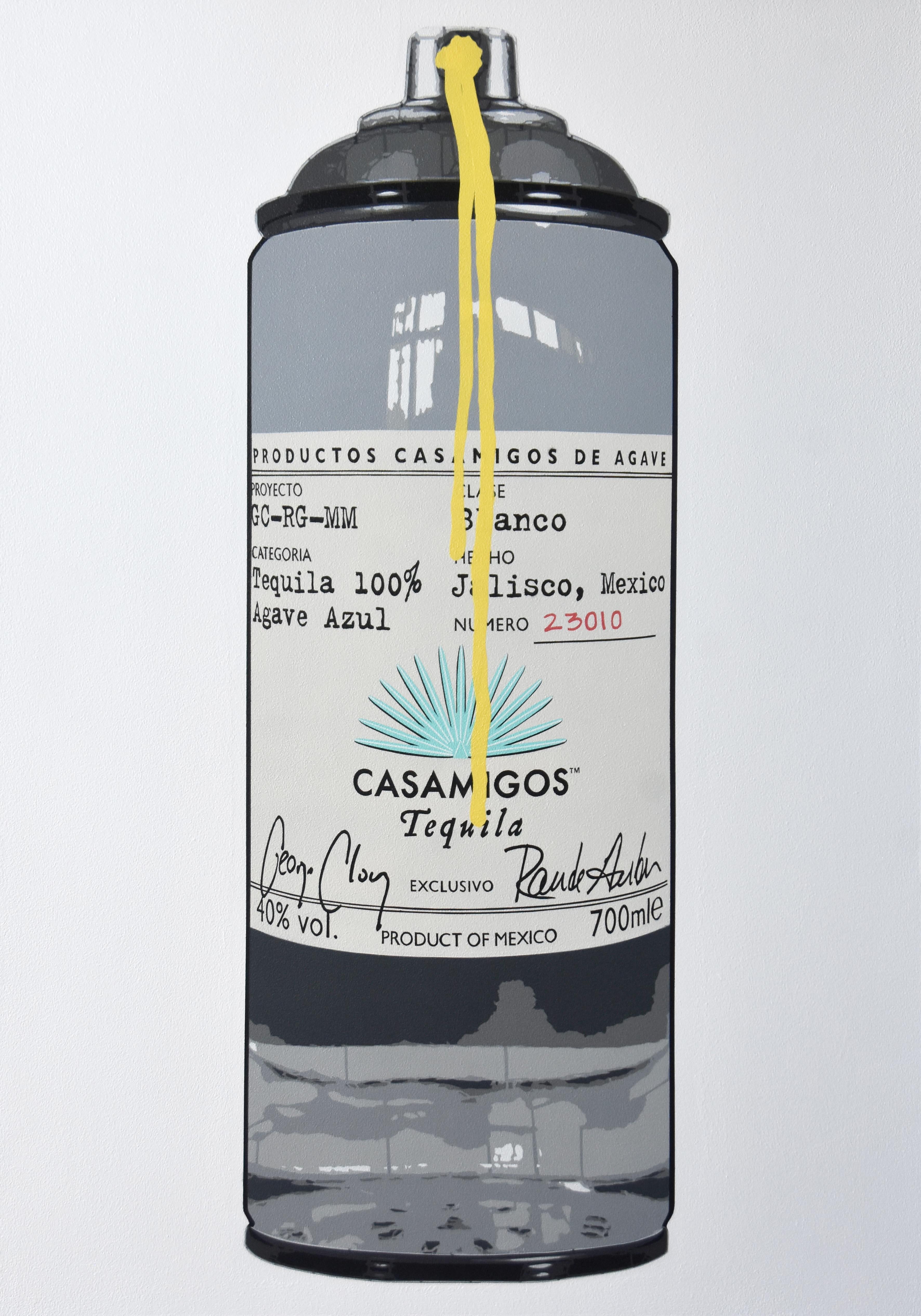 Campbell La Pun - Casamigos Blanco (Yellow Drip) For Sale at 1stDibs