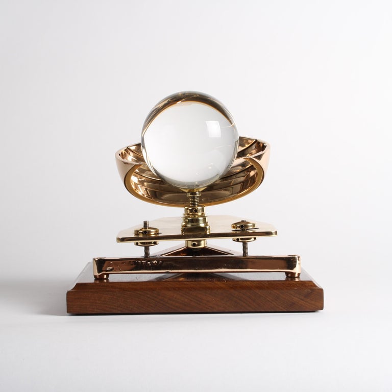 Campbell–Stokes Sphere Sunshine Recorder by Casella of London at 1stDibs