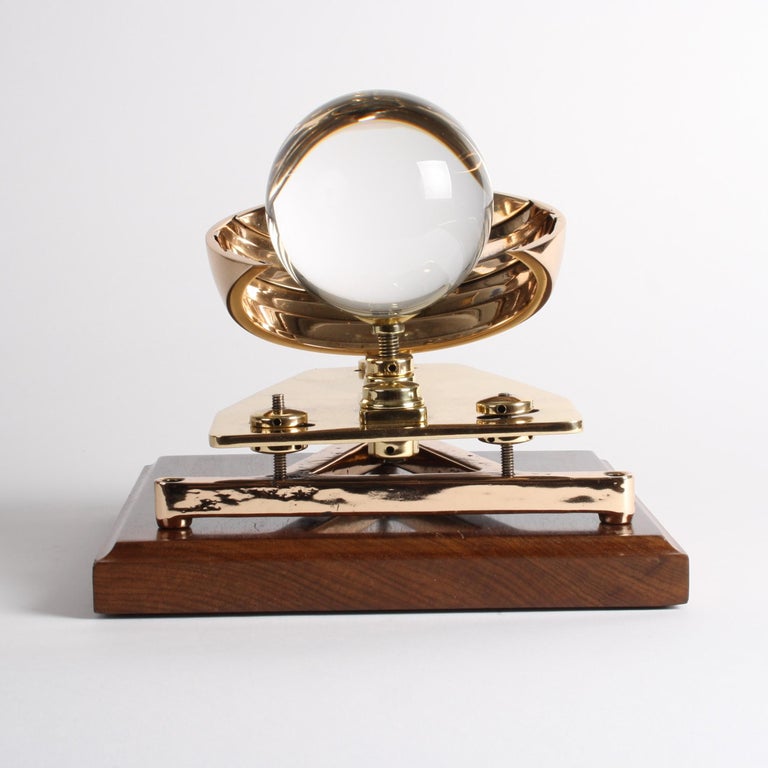Campbell–Stokes Sphere Sunshine Recorder by Casella of London at 1stDibs