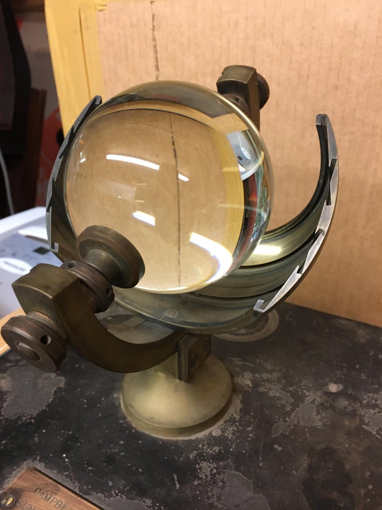 Campbell Stokes Sunshine Recorder by Lawrence and Mayo, London at 1stDibs