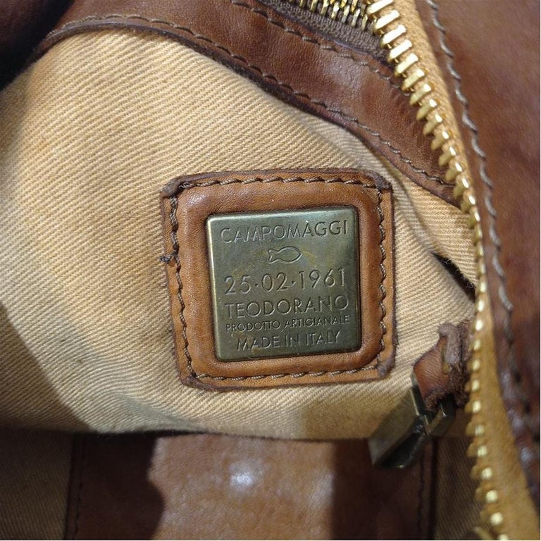 Campomaggi Leather bag size Unica For Sale at 1stDibs