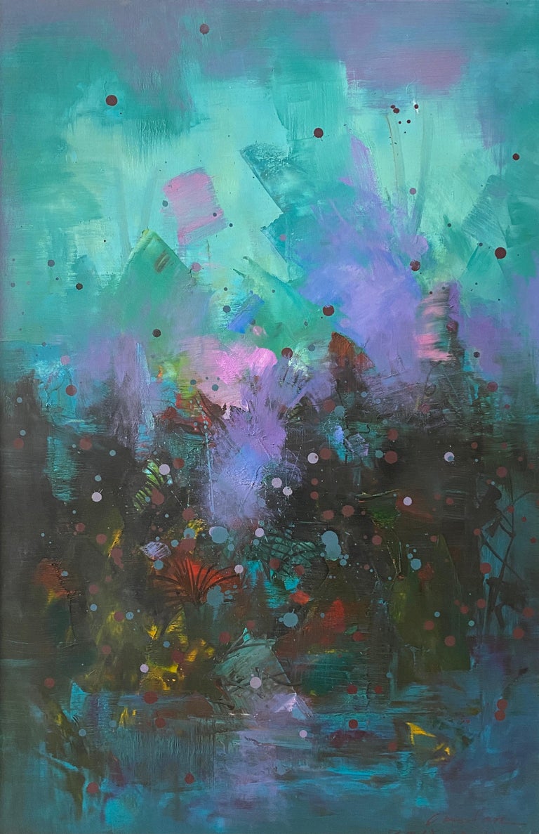 Cao Fan - Chinese Contemporary Art by Cao Fan - Blue Harmony For Sale ...