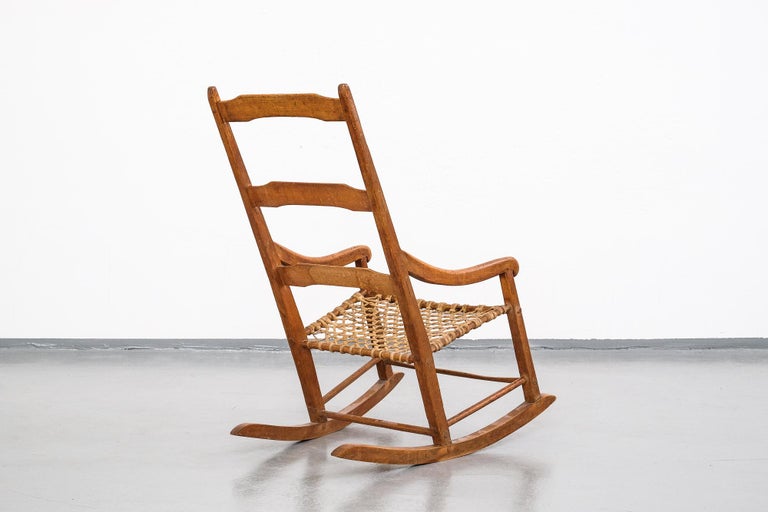 Canadian 19th Century Primitive Rocking Chair at 1stDibs | canadian ...