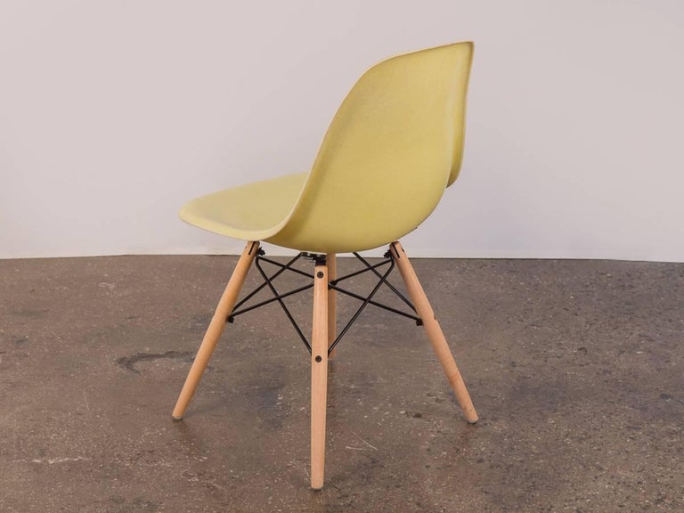 Eames for Herman Miller Lemon Yellow Shell Chair For Sale at 1stDibs ...