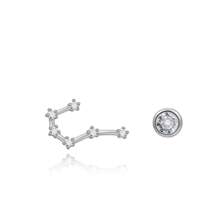 Cancer Constellation Earrings For Sale at 1stDibs