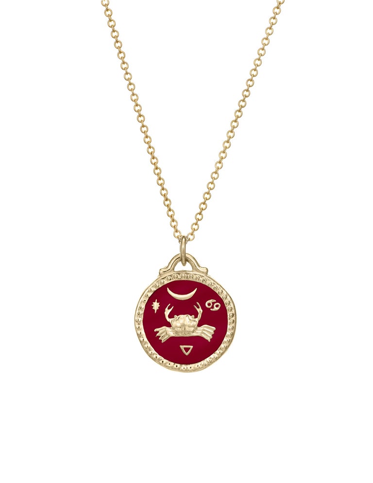 Cancer Pendant For Sale at 1stDibs