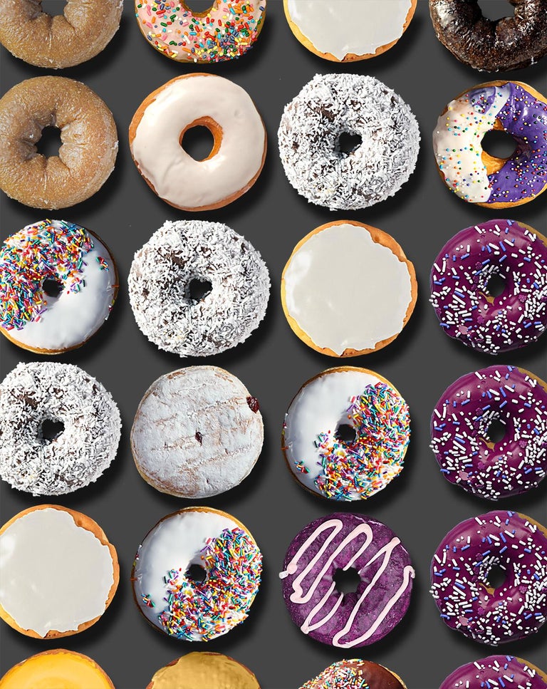 Candice CMC - "Large Wonka Donuts" 60x49" pop art photographic ...