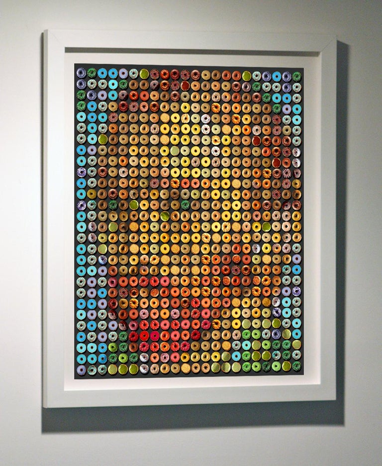 Candice CMC - "Van Gogh Donuts" 46x38" One of a kind photographic ...