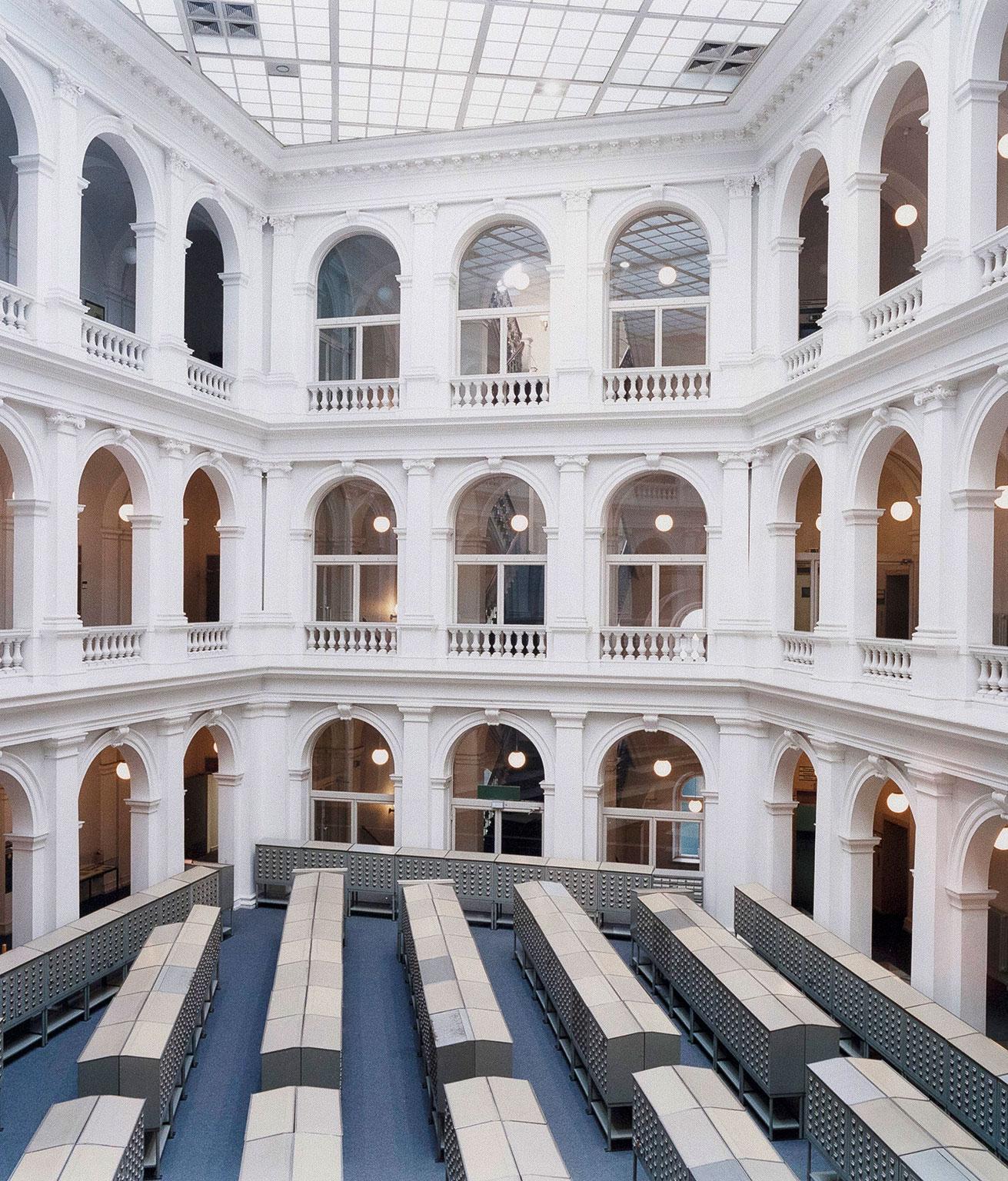 Candida Hofer - Candida Höfer "University Library, Hamburg" Photograph ...