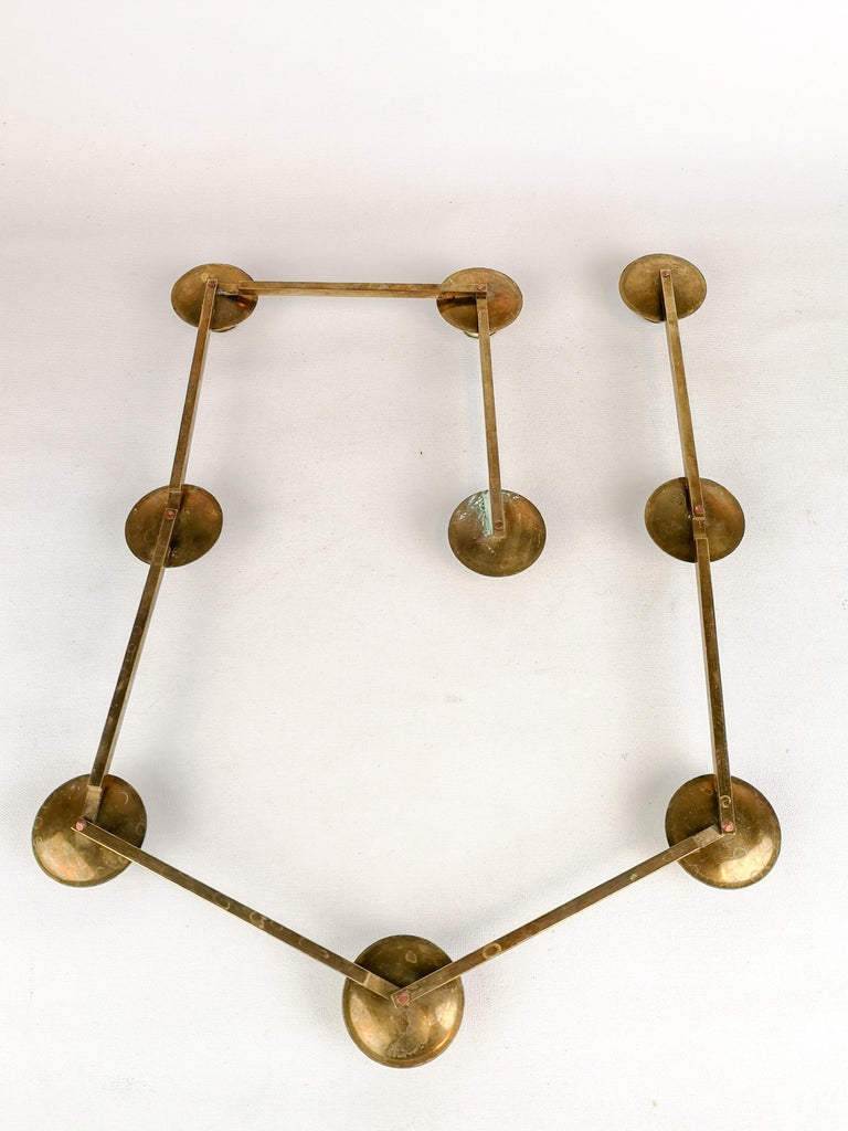 Candleholder in Brass, Margareta Slingan, Sweden, 1950s For Sale at 1stDibs