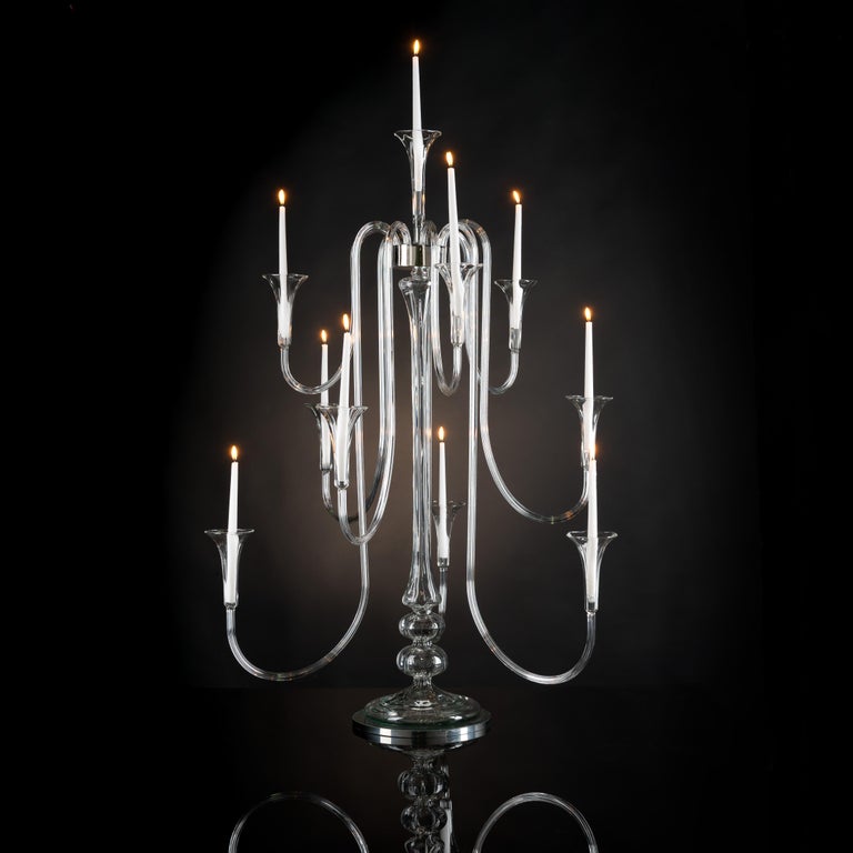 Candleholder Octopus, Pyrex, Italy For Sale at 1stDibs