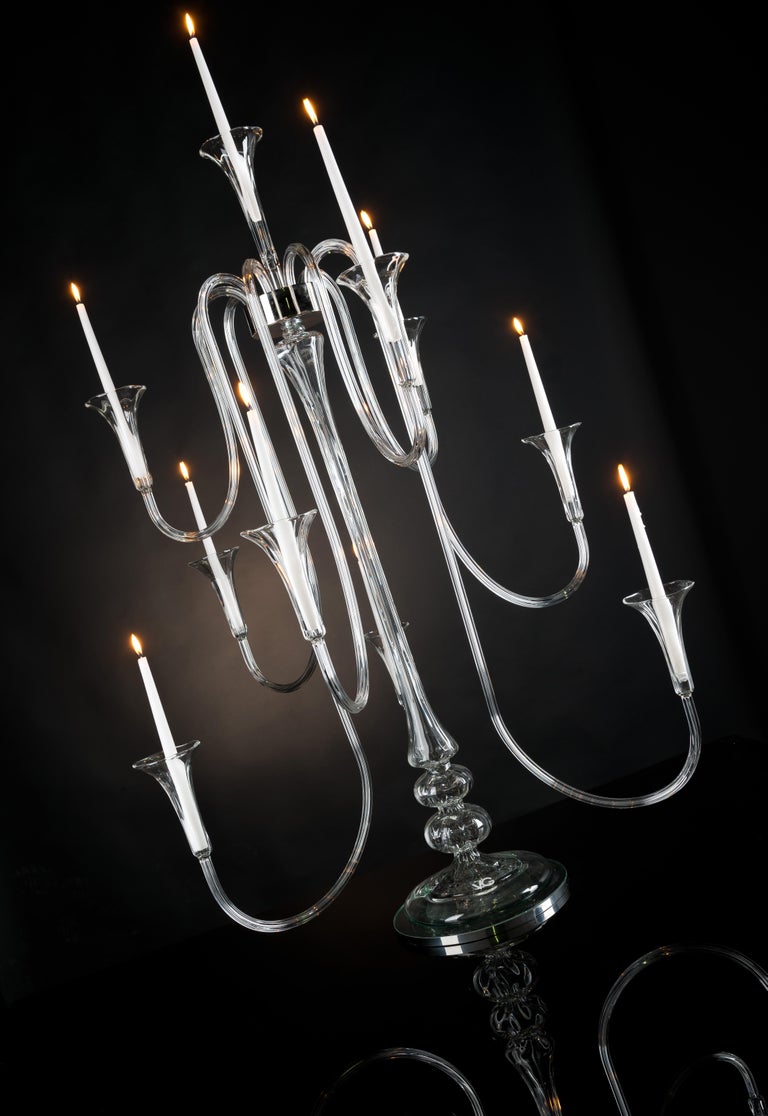 Candleholder Octopus, Pyrex, Italy For Sale at 1stDibs