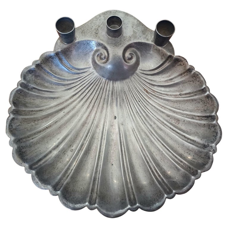 Candle Holders Candelabras in the Shape of a Shell for 3 Candles For ...
