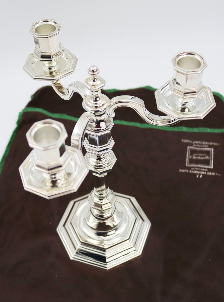 Candlestick, Candelabra, House of Christofle, 20th Century For Sale at ...