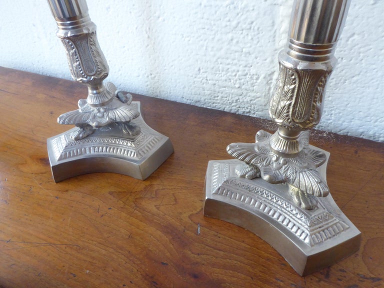 Candlesticks a Pair For Sale at 1stDibs