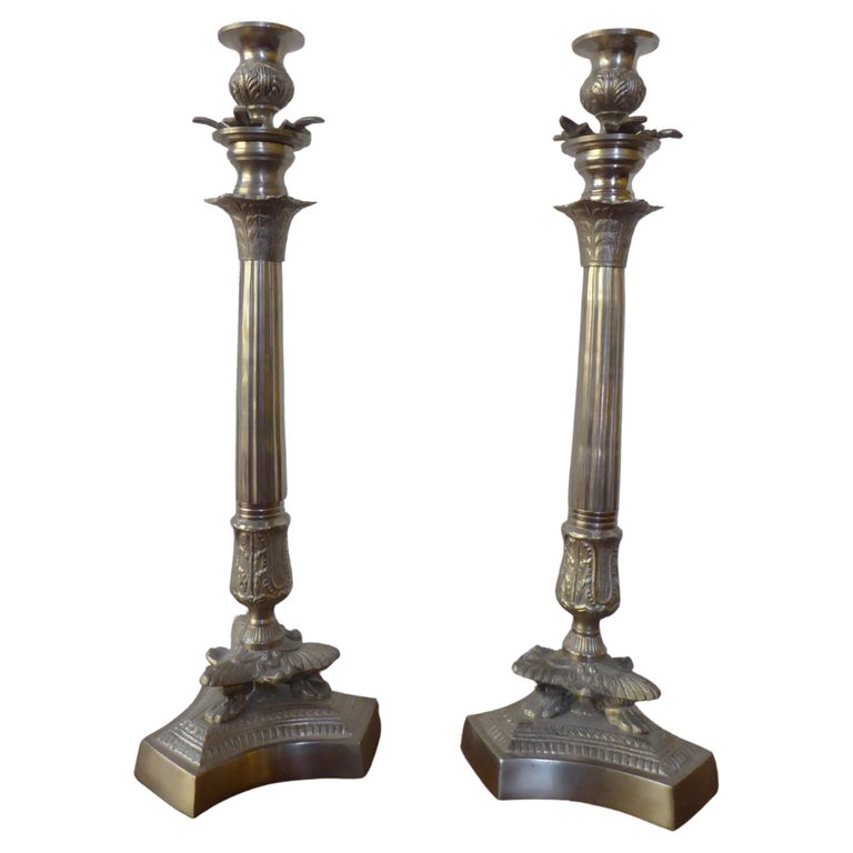 Candlesticks a Pair For Sale at 1stDibs