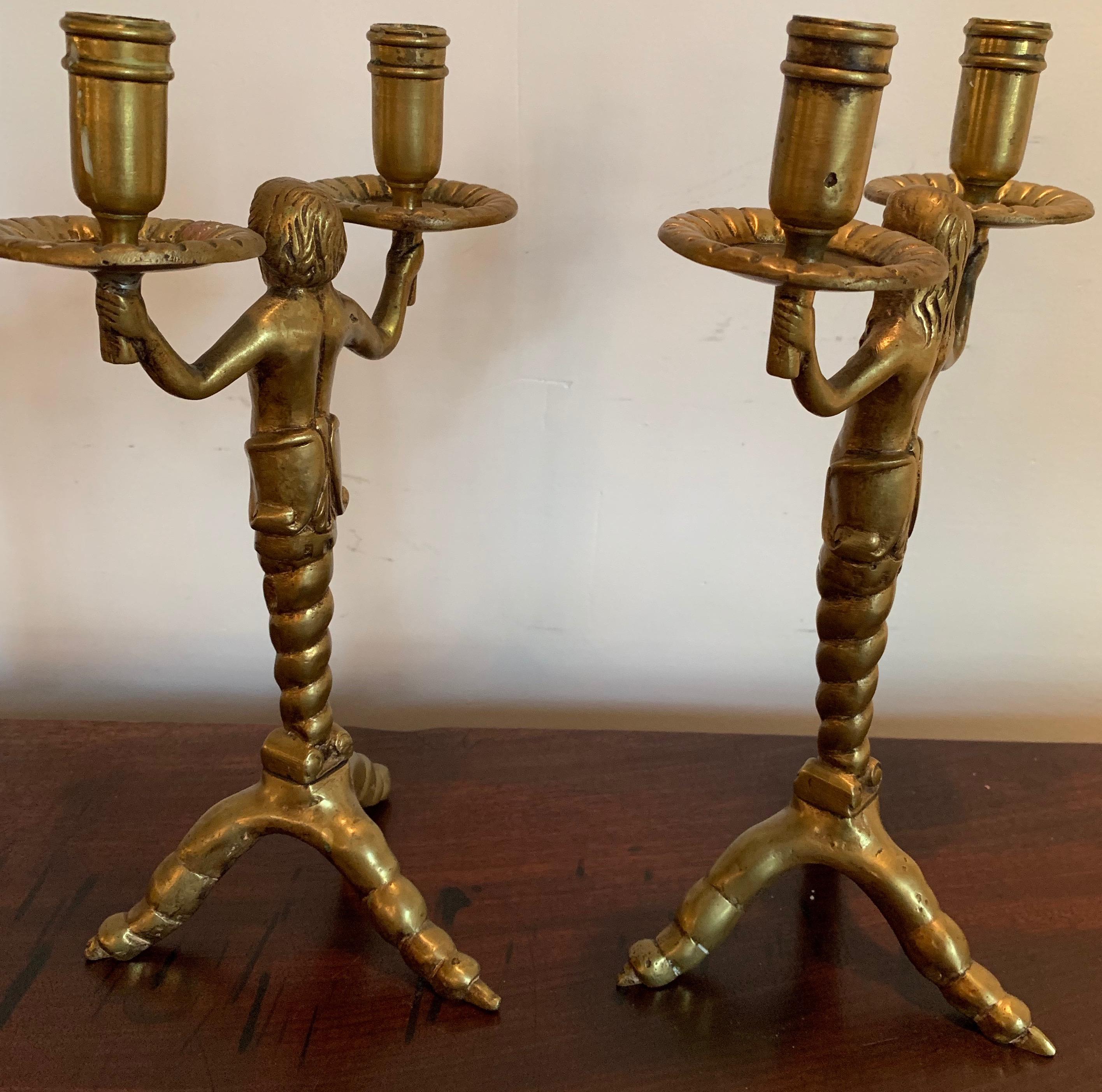 Candlesticks Adam and Eve For Sale at 1stDibs