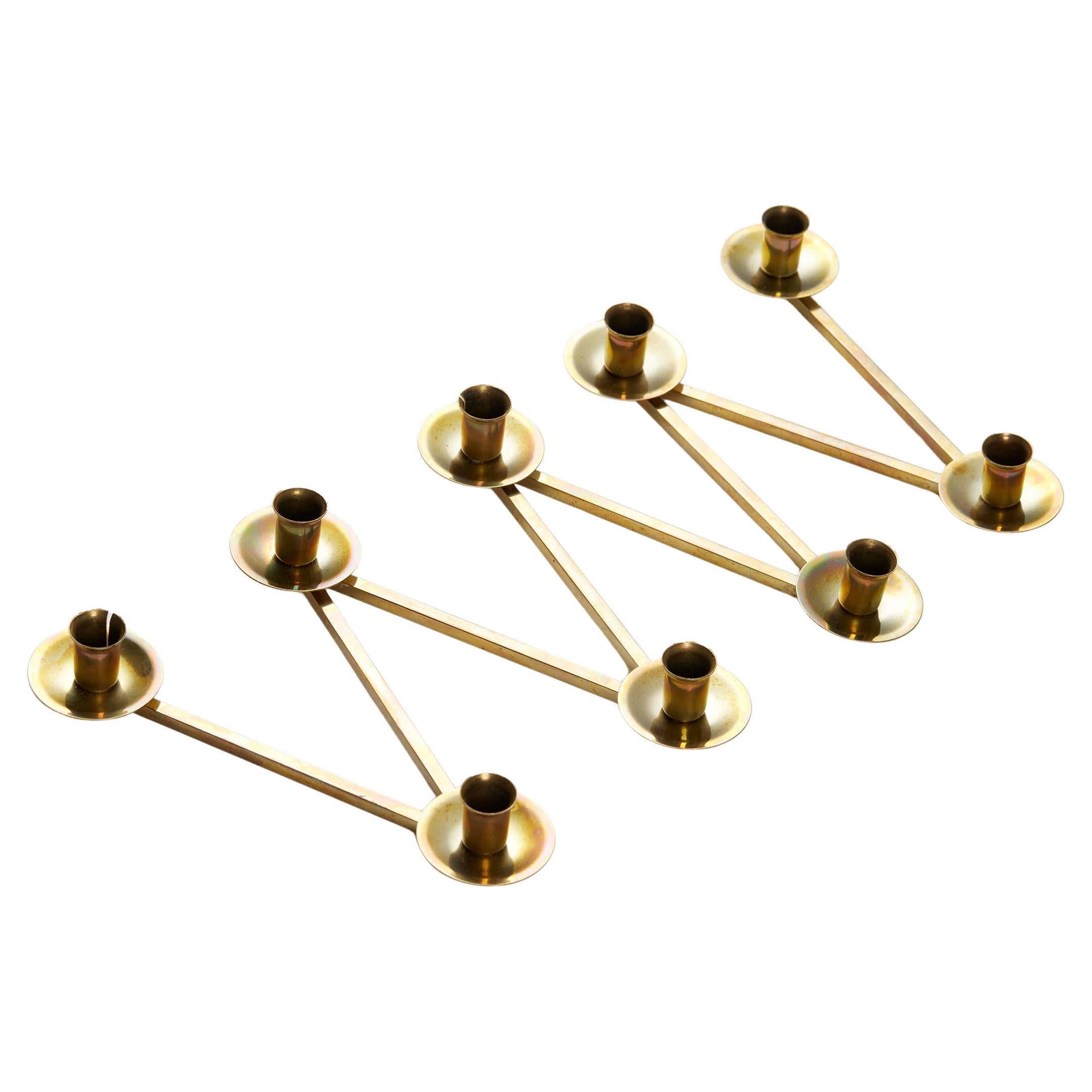 Candlesticks 'Margareta' designed by Lars Holmström, Sweden, 1920s ...