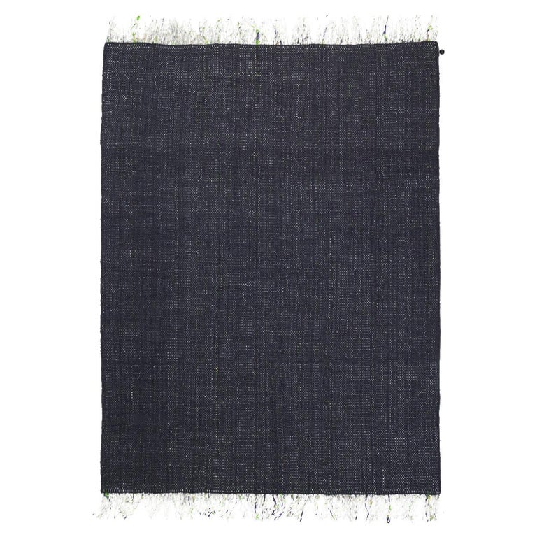 Candy Wrapper Rug_Dining_graphite / Award Winning Woven Rug by Jutta ...