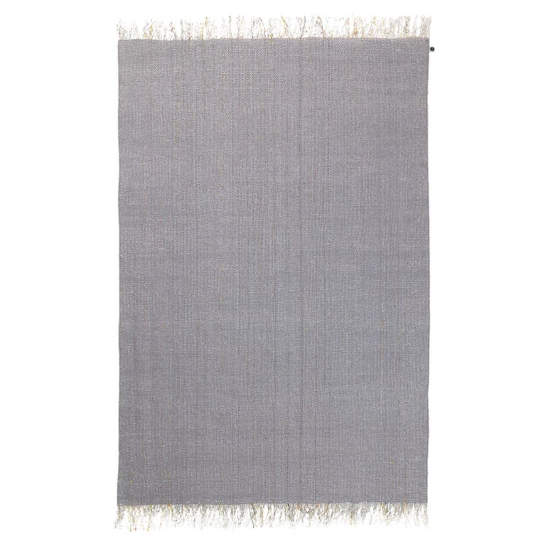 Candy Wrapper Rug_LivingL_light gray / Award Winning Woven Rug by Jutta ...