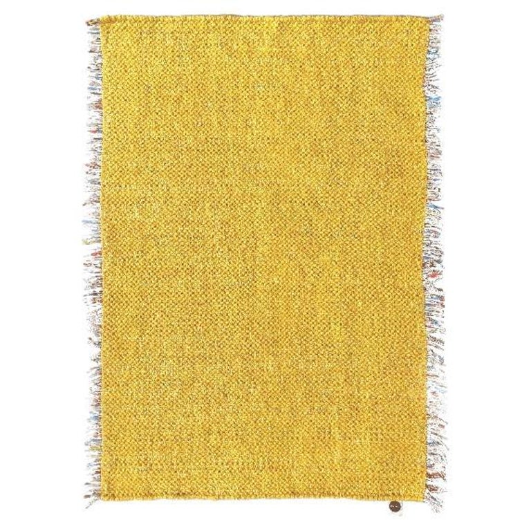 Candy Wrapper Rug_Mini_yellow / Unique Award Winning Woven Rug by Jutta ...