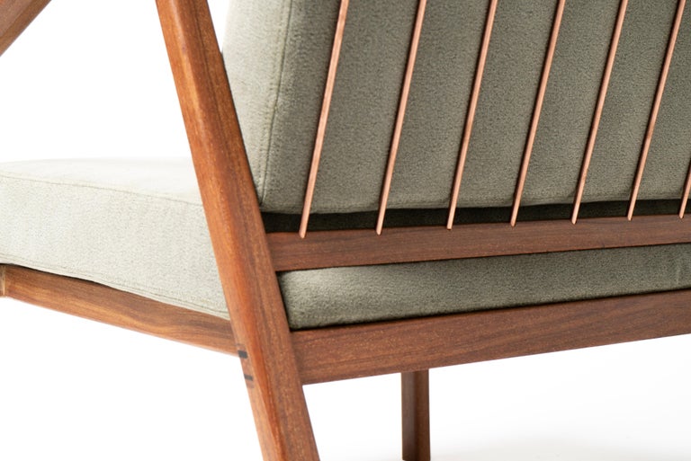 'Canela' Mid-Century Modern Armchair in Brazilian Hardwood by Knót ...