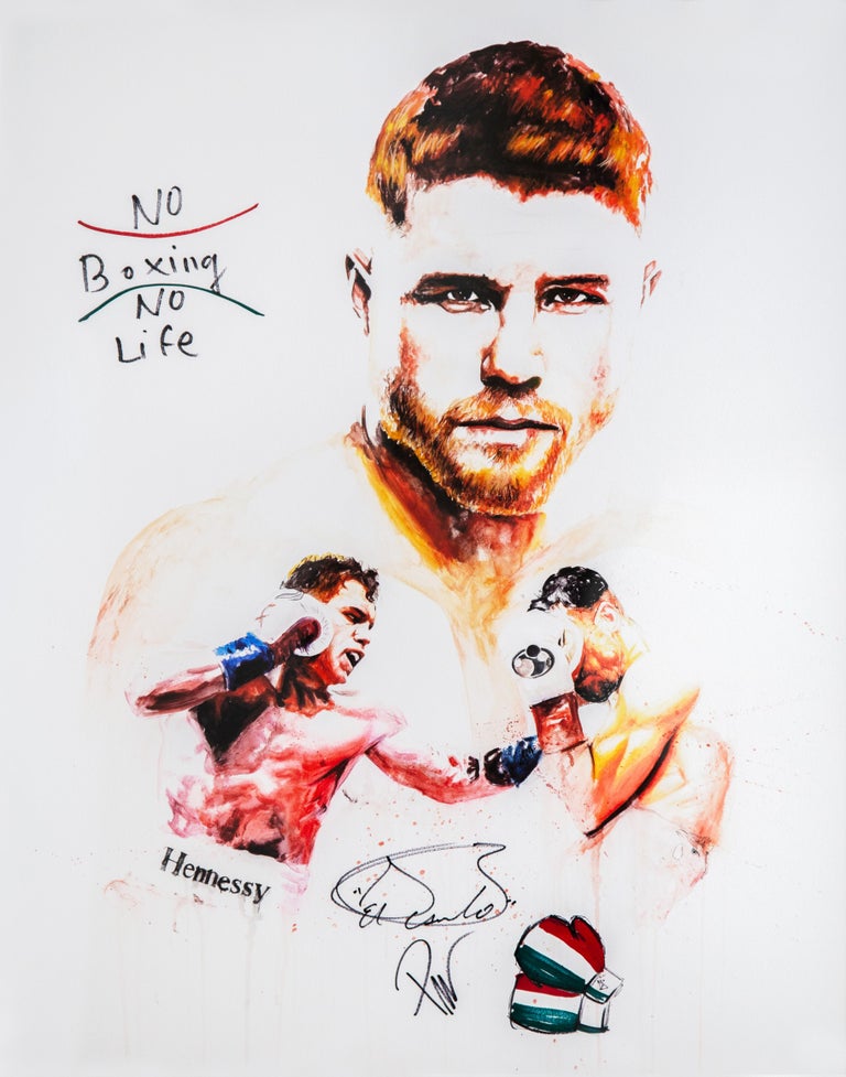 Canelo Alvarez - Canelo Alvarez Signed Giclees For Sale at 1stDibs