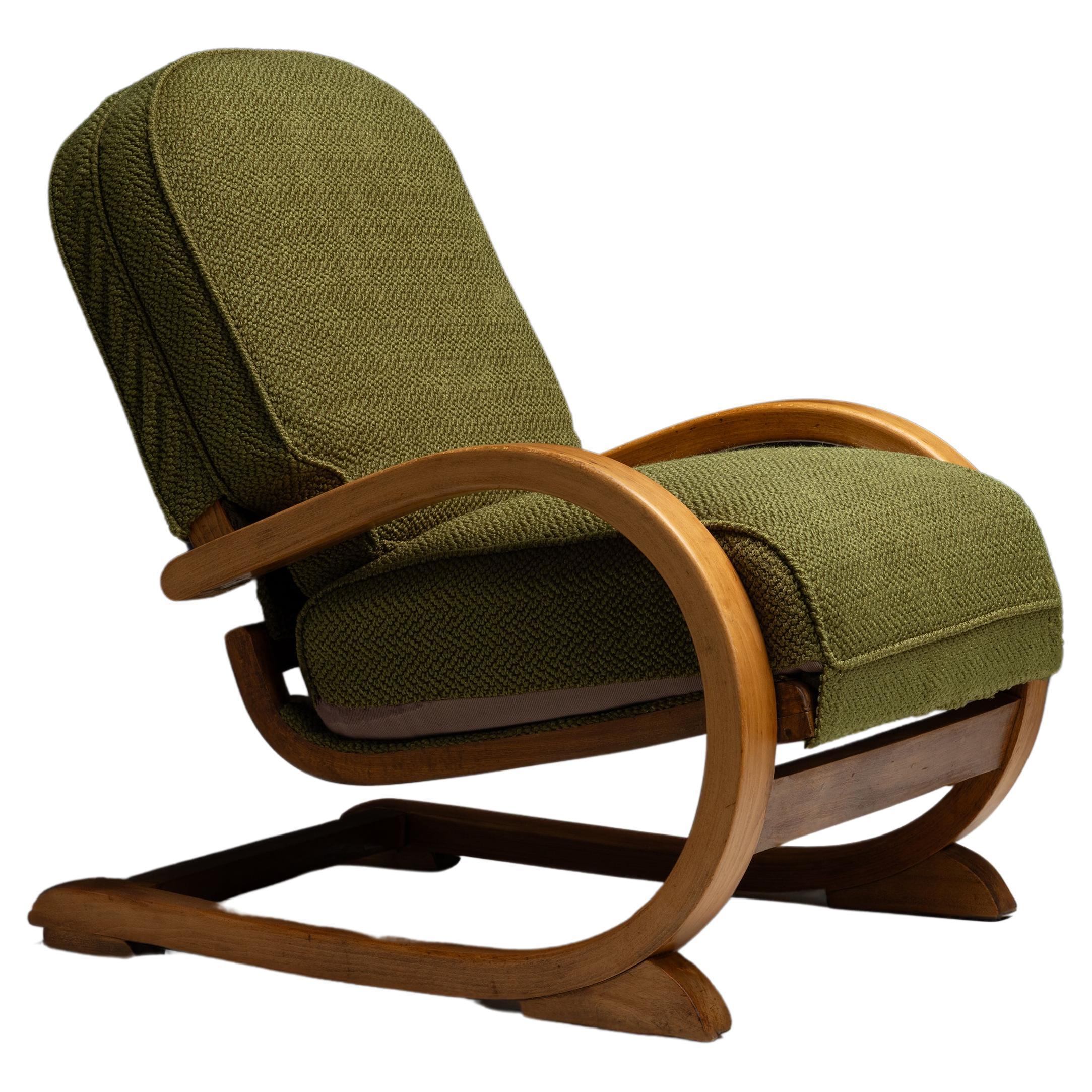 Cantilever Armchair by P.E. Gane, England circa 1930 For Sale at 1stDibs