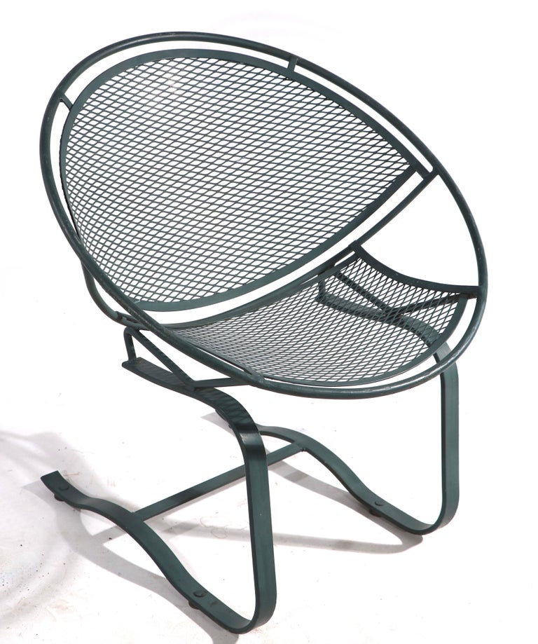 Cantilevered Salterini Radar Chair by Tempestini at 1stDibs