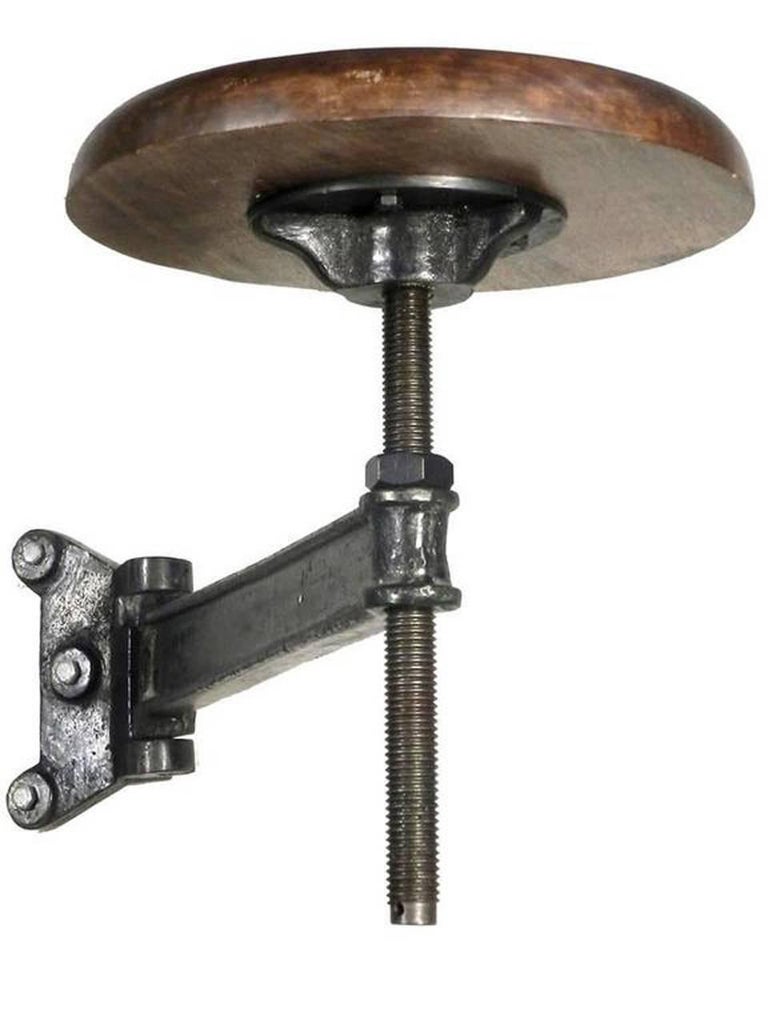 Cantilevered Work Bench Stools at 1stDibs