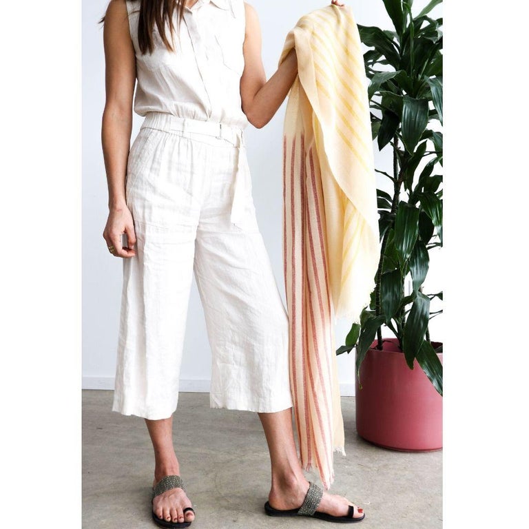 Canvas Melos Merino Scarf For Sale at 1stDibs