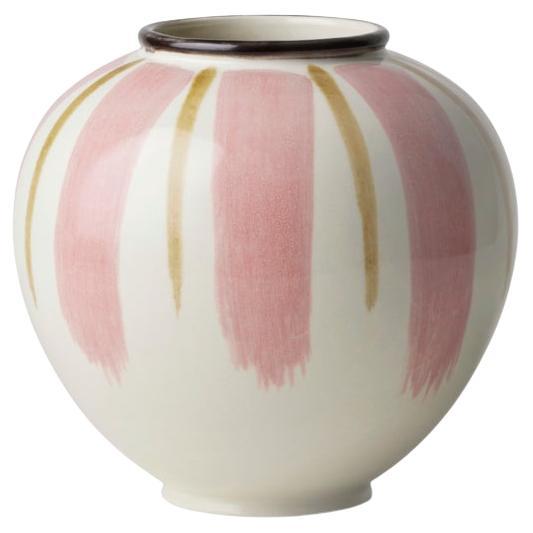 Canvas Vase, Rose/Brown For Sale at 1stDibs