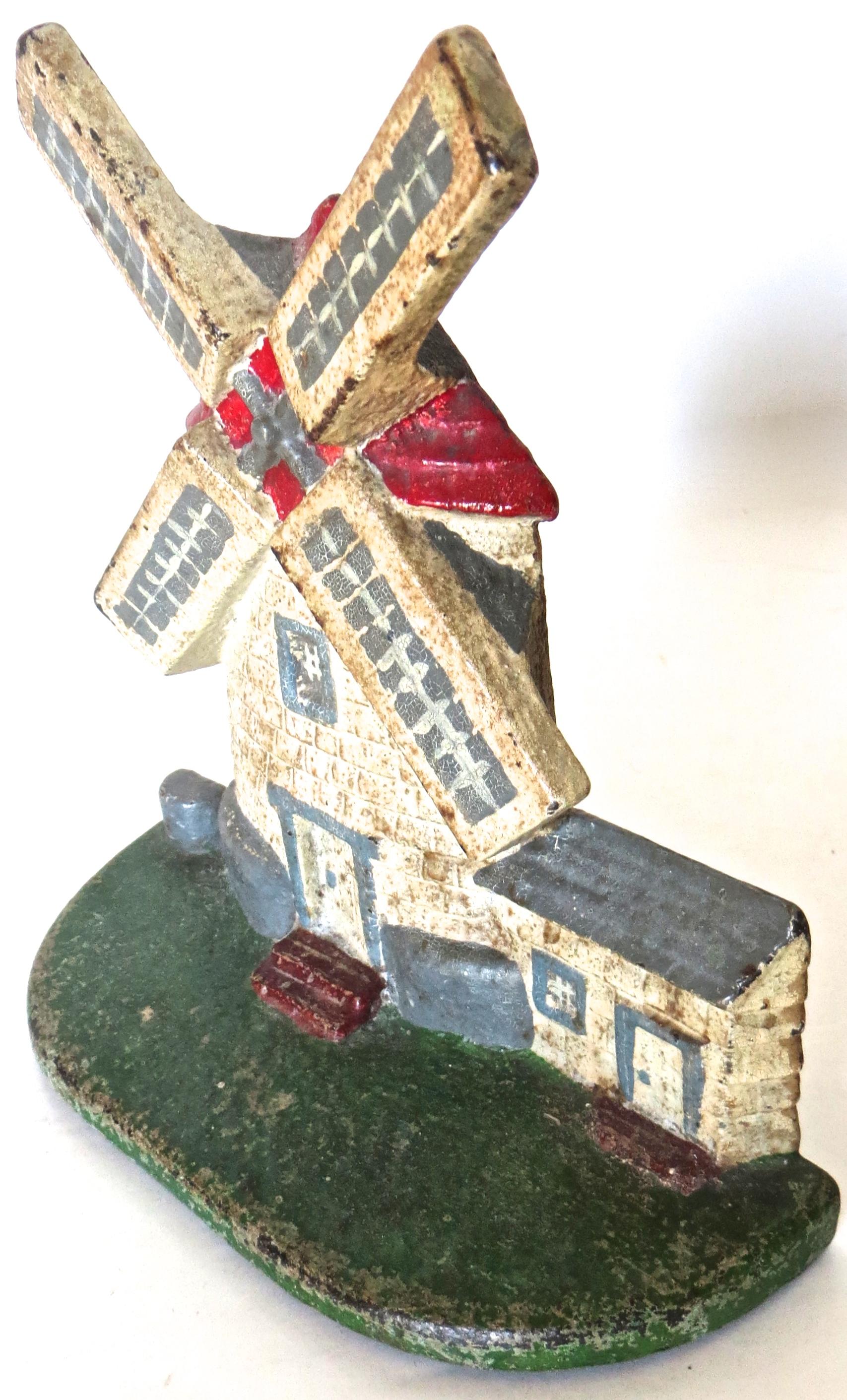 Cape Cod Windmill Doorstop, American, circa 1920s For Sale at 1stDibs