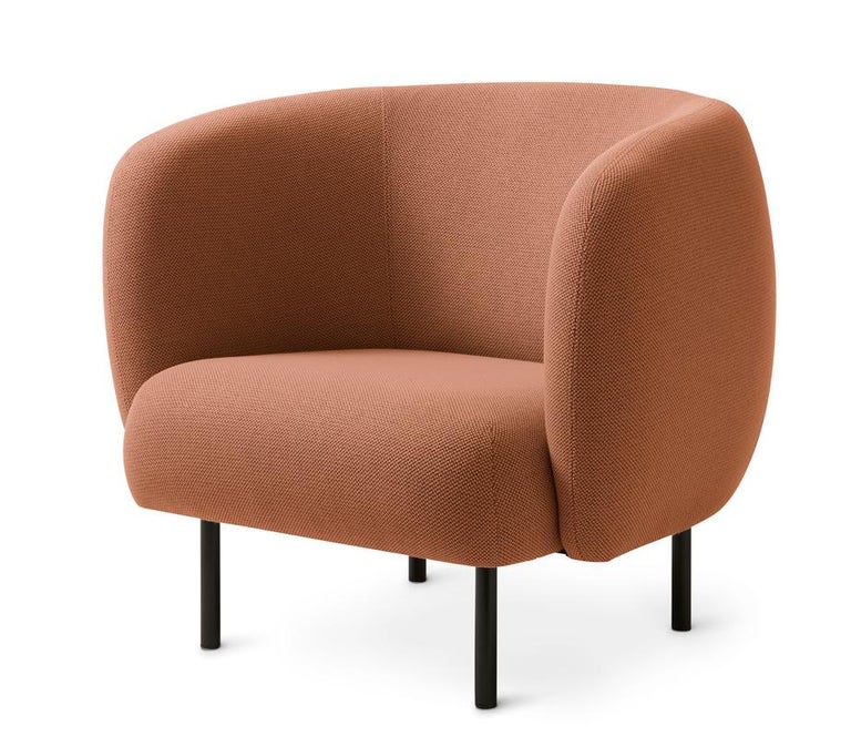 Cape Lounge Chair Fresh Peach by Warm Nordic For Sale at 1stDibs