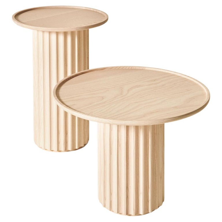 Capitello Solid Wood coffee table, Ash in Natural Finish, Contemporary For Sale at 1stDibs