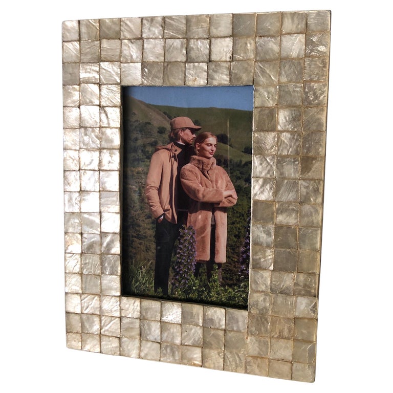 Capiz Shells Decorative Picture Frame at 1stDibs