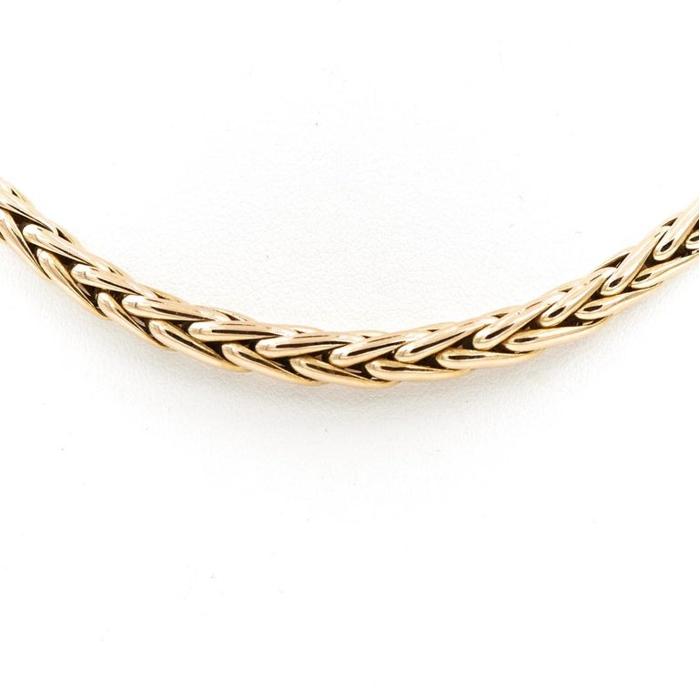 Caplain Saint André Chain Necklace Yellow Gold For Sale at 1stDibs
