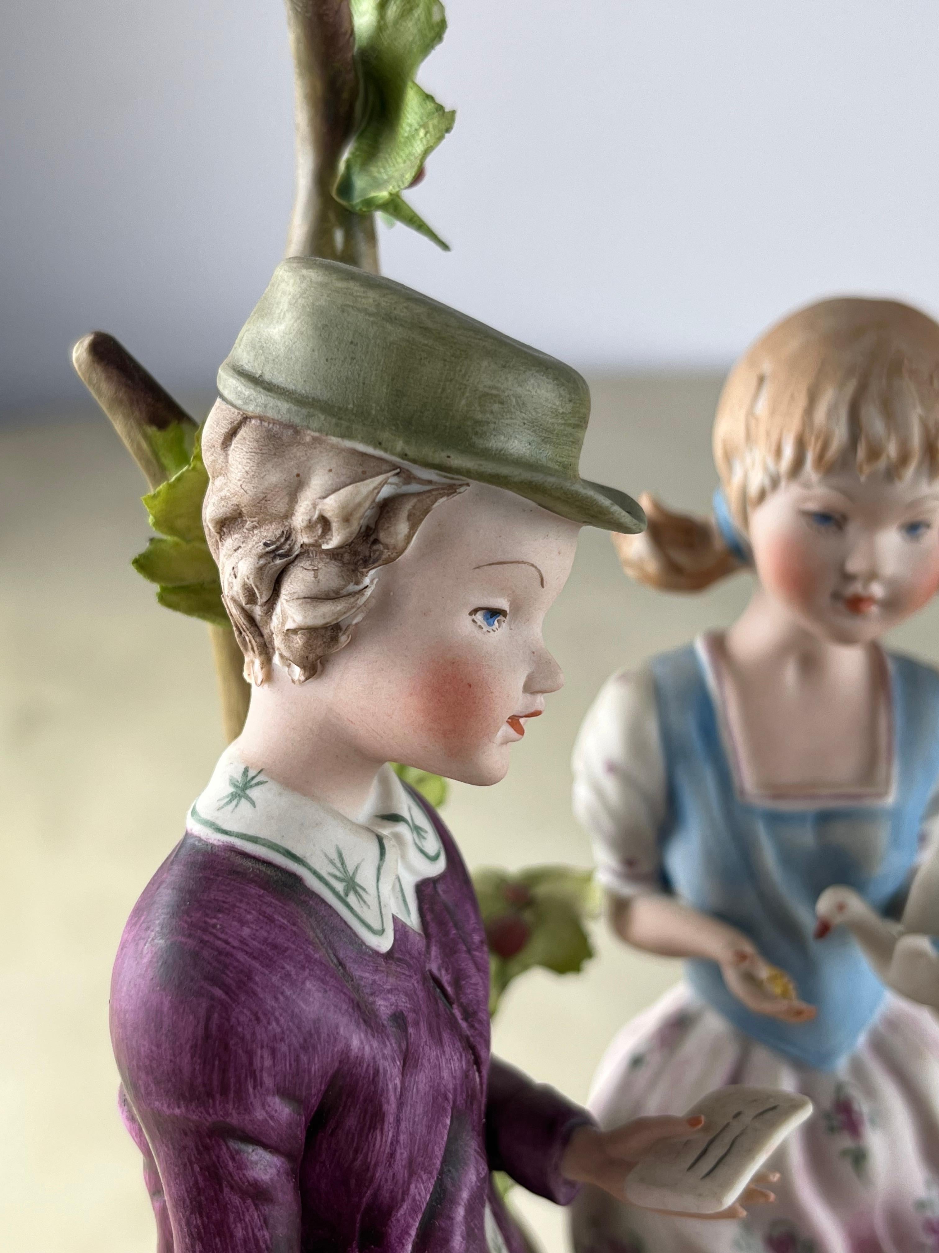 Capodimonte Porcelain Figurine, Italy, 1970s For Sale at 1stDibs