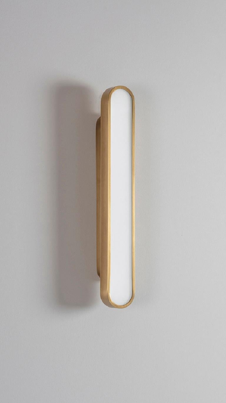 Capsule Golden Wall Light by Square in Circle For Sale at 1stDibs ...