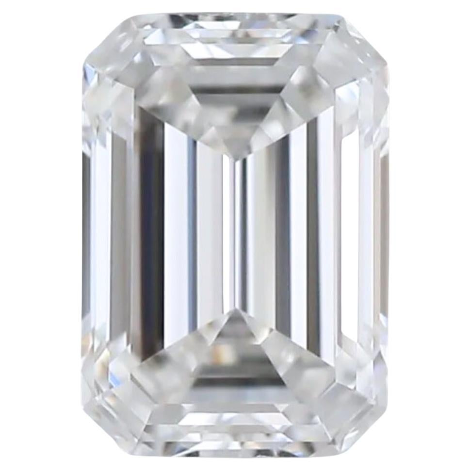 Captivating 0.51ct Double Excellent Ideal Cut Emerald Cut Diamond - GIA ...