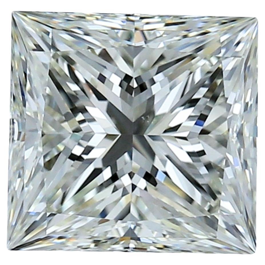 Exquisite 5.01ct Double Excellent Ideal Cut Princess Cut Diamond - IGI ...