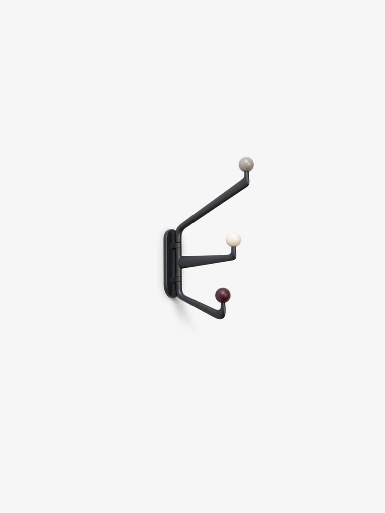 Capture SC75 Graphite and Colour knob Hooks by Space Copenhagen for ...